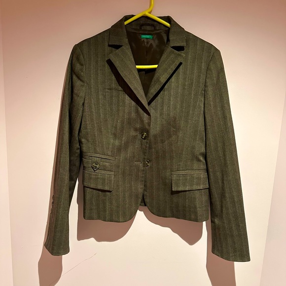 United Colors Of Benetton | Jackets & Coats | Benetton Vintage Jacket ...